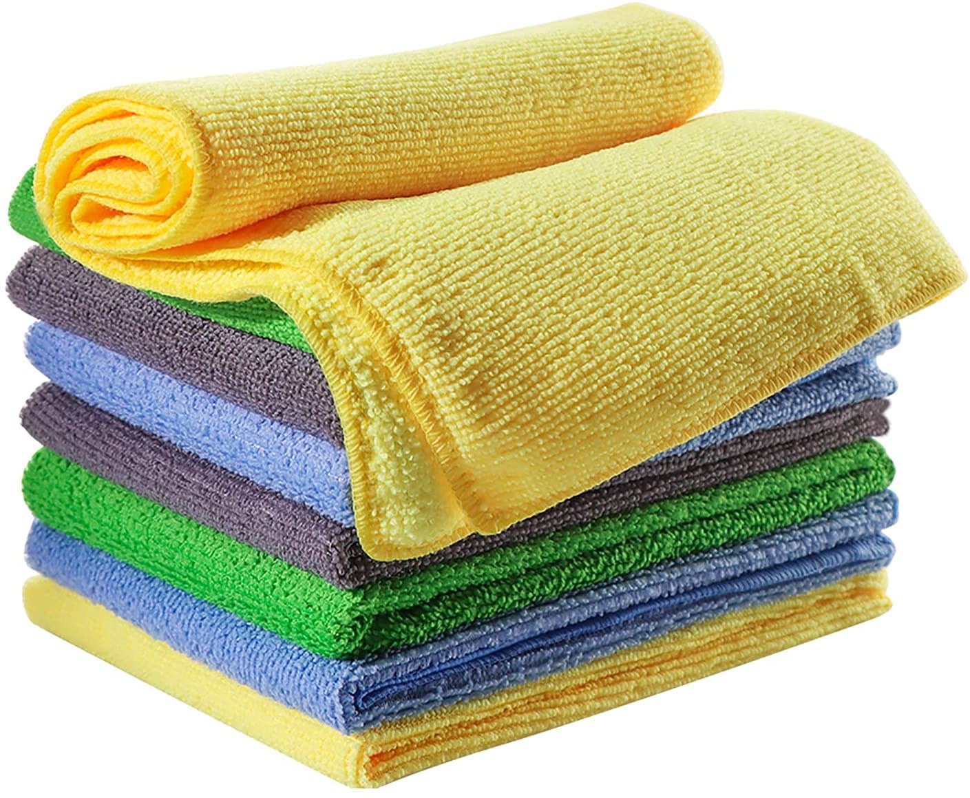 Microfiber Car Cleaning & Polishing Towel Cloth (Multi Color) Multipurpose